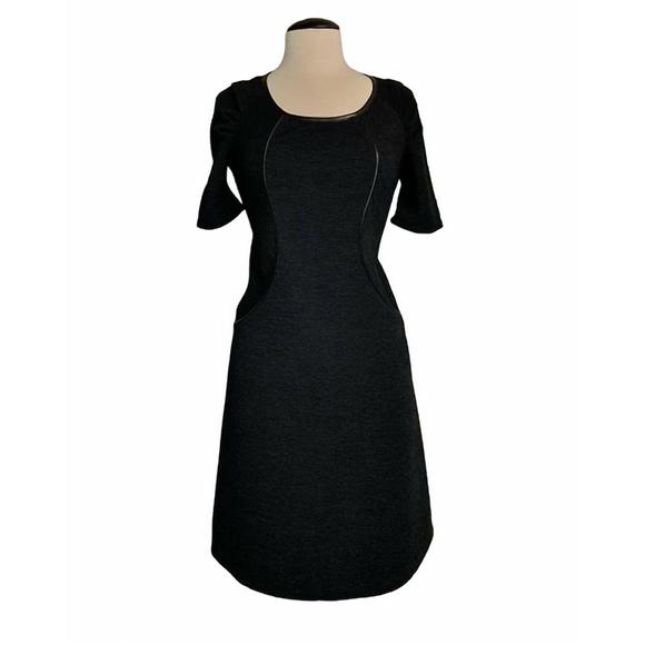 DECA | Dresses | New Deca Sculpted Rusch Dress In Black | Poshmark